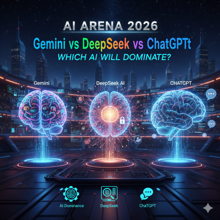 Gemini vs DeepSeek vs ChatGPT 2026: Which AI Will Dominate (And Which ...